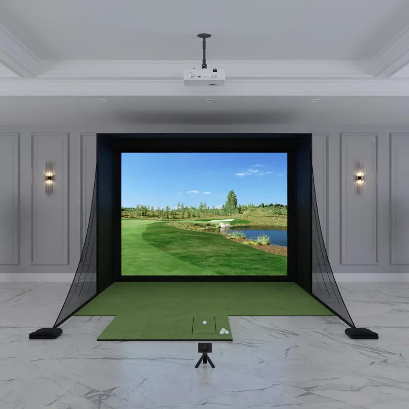 Garmin Approach R10 DIY Golf Simulator Package - Elite Indoor Golf
