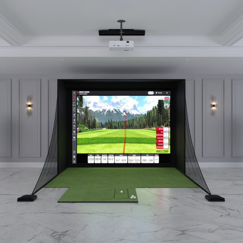 Uneekor EYE XO2 DIY Golf Simulator Package – Elite Indoor Golf