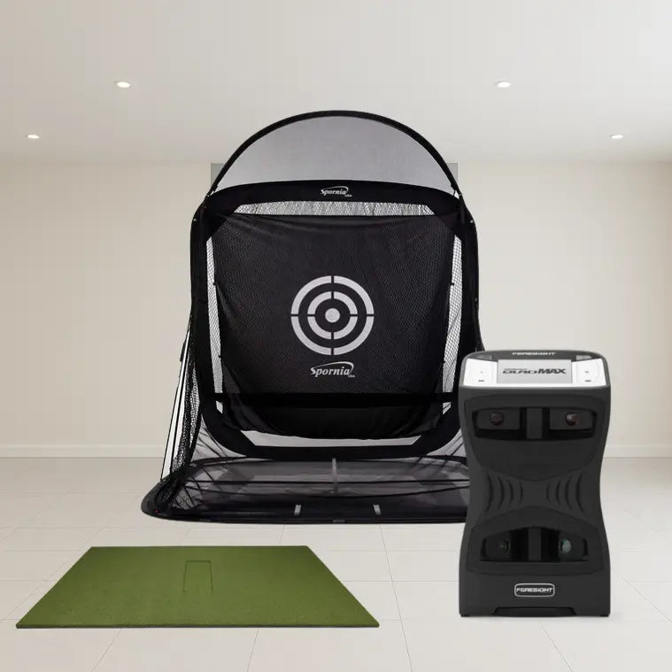 Foresight Sports QuadMAX Practice Package - Elite Indoor Golf